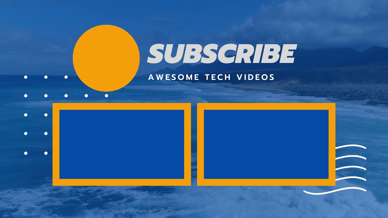 Fancy Ending Screen for your YouTube videos - YouTube