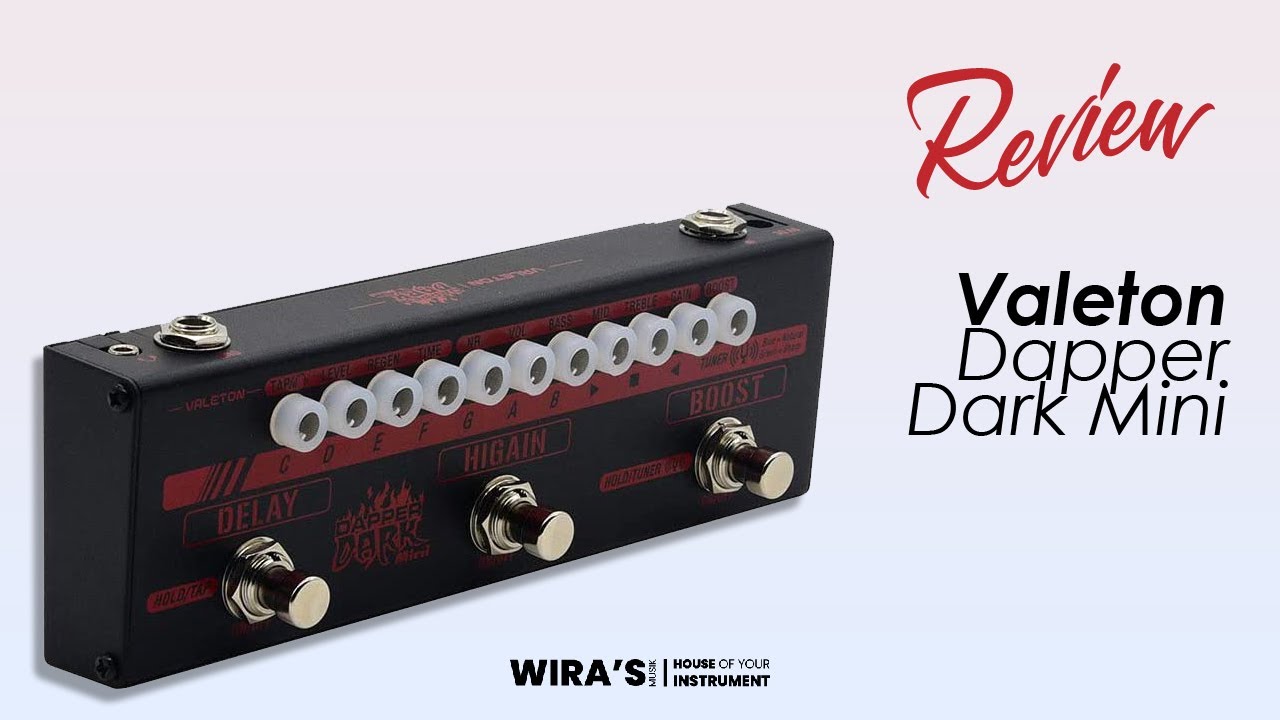 Review Valeton Dapper Dark Mini - YouTube