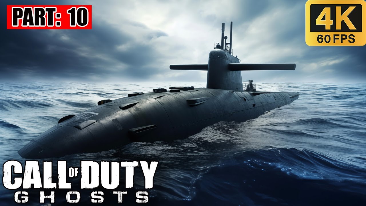 CALL OF DUTY: GHOSTS - Part 10 - Atlas Falls (4K 60 FPS Ultra Settings ...