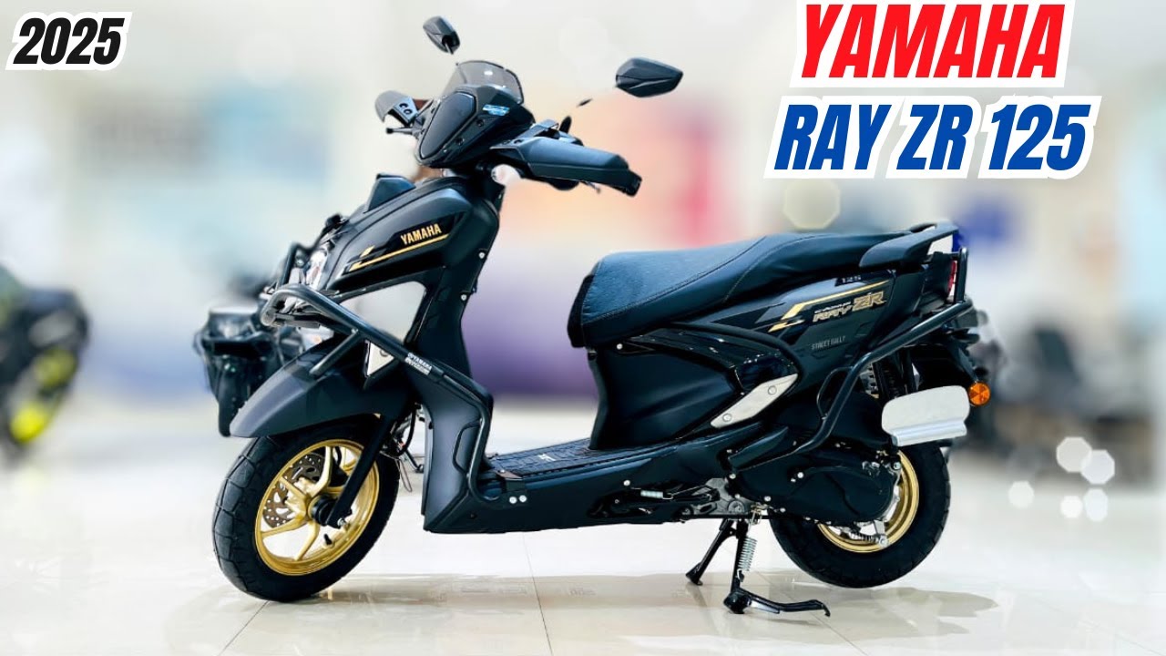 2025 New Yamaha Ray ZR 125 Detailed Review - YouTube