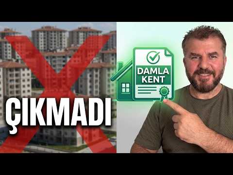 Emlak Konut Damla Kent Sertifikası Nedir? TOKİ'den Ev Çıkmayanlar İçin Farklı Bir Yol Olabilir