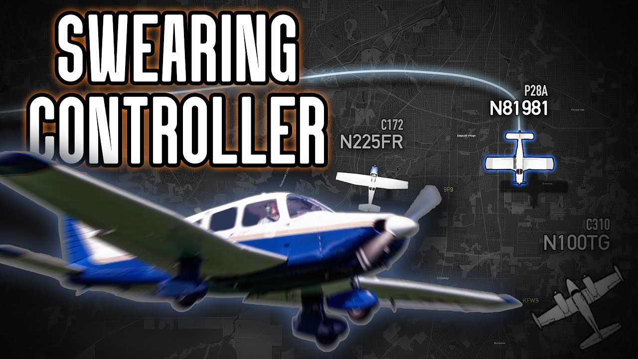Controller Freaks Out after Pilot's Request. Real ATC Audio - YouTube