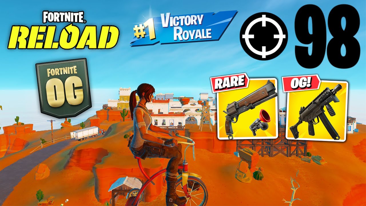 98 Elimination Solo Vs Squads Reload "Zero Build" Gameplay Wins (NEW ...