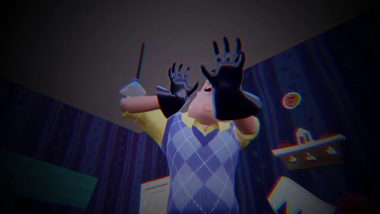 Getting the keys in hello neighbor.Act 1. - YouTube