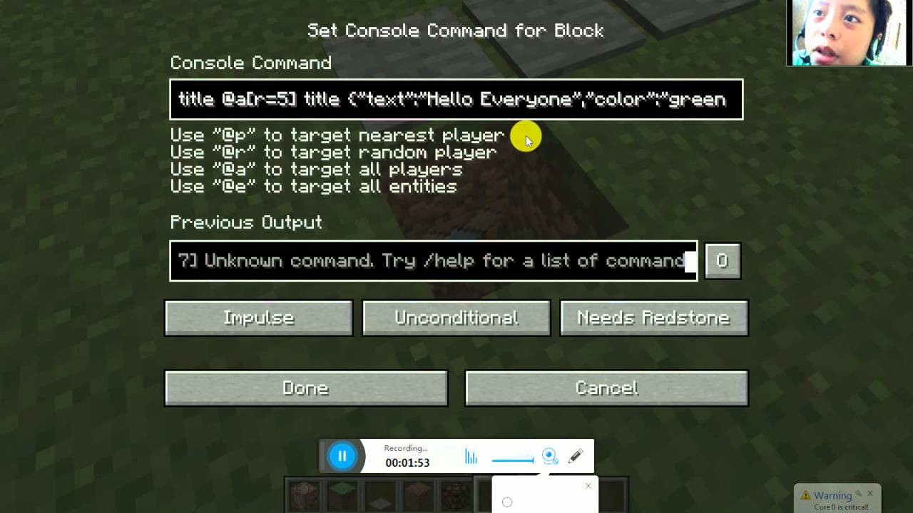 Tutorial Making Text Title Command Block YouTube tutorial-making-text-title-command-block-youtube