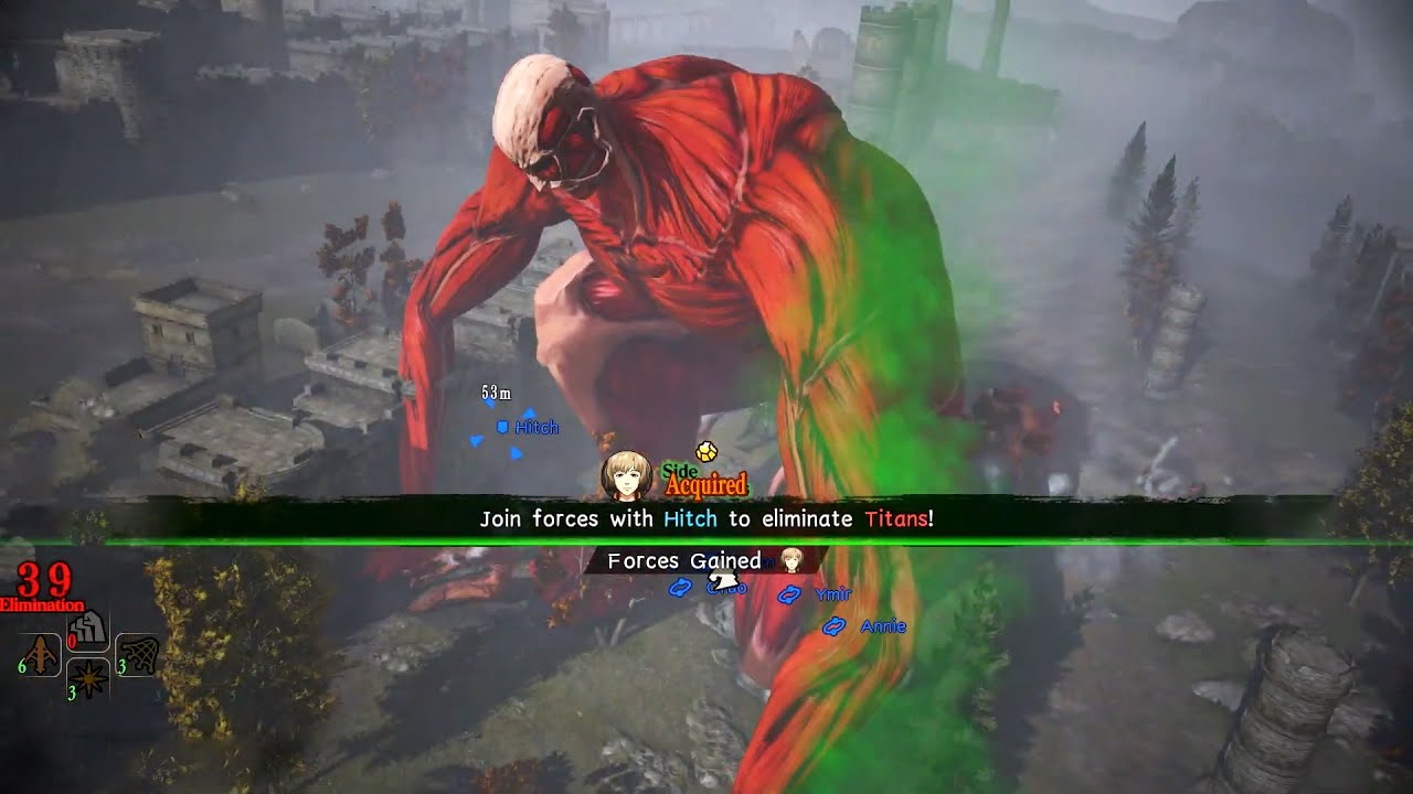 Bertholdt Colossal Titan 𝐌𝐀𝐗 𝐋𝐄𝐕𝐄𝐋 Gameplay - ATTACK ON TITAN 2 - YouTube