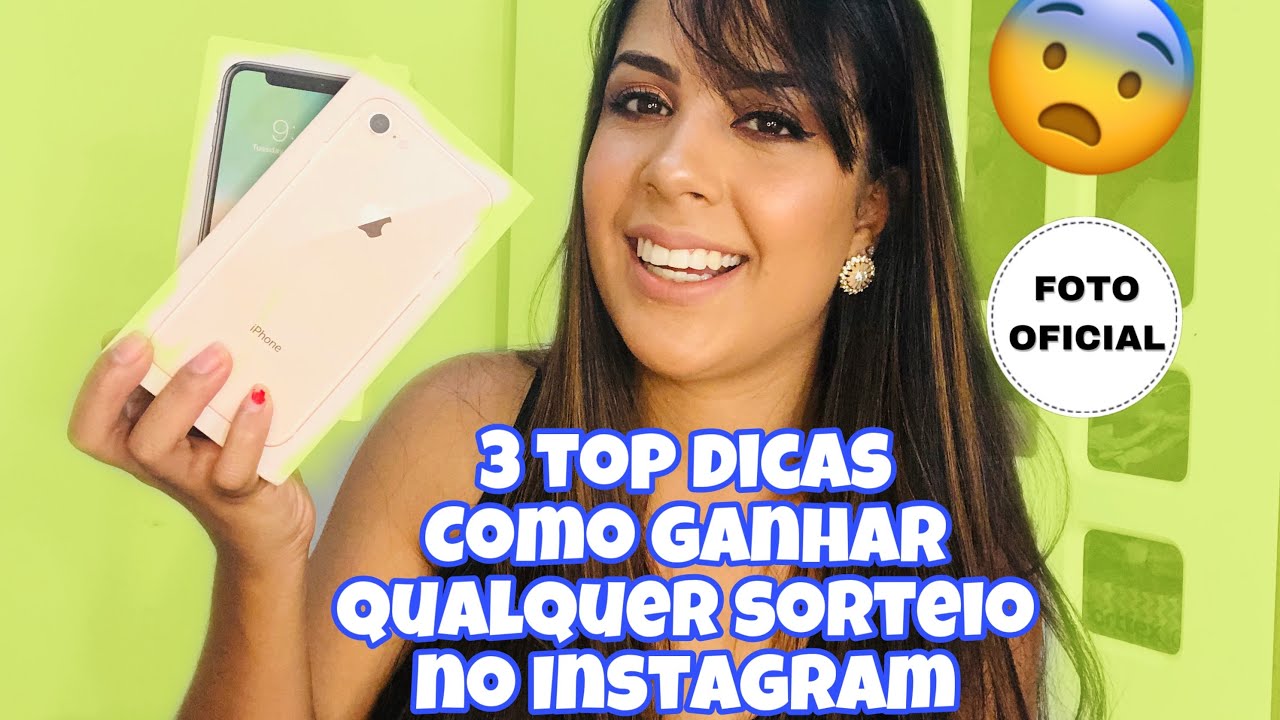 3 TOP DICAS! COMO GANHAR QUALQUER SORTEIO NO INSTAGRAM - YouTube