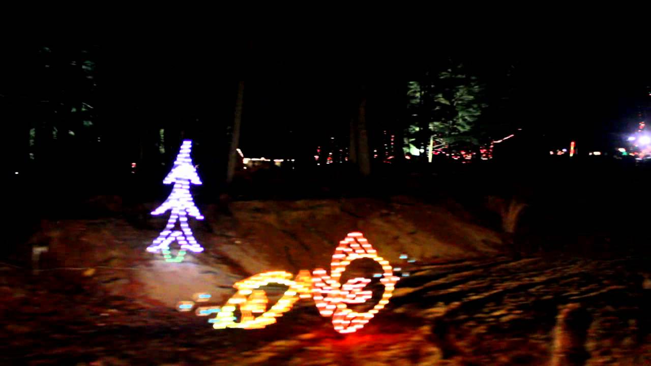 Edaville USA Railroad Festival of Lights - YouTube