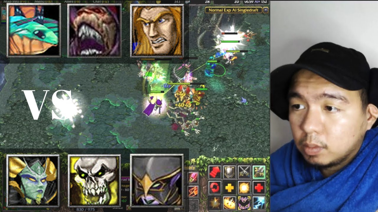 [Bring Back Memories] Classic AI + Dota 1 3v3 Single Draft gameplay ...