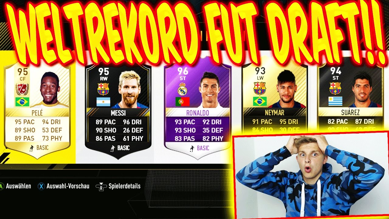 Fifa 17 Weltrekord 9 Informs In 1 Fut Draft ⛔️⛔️ Best Fut Draft