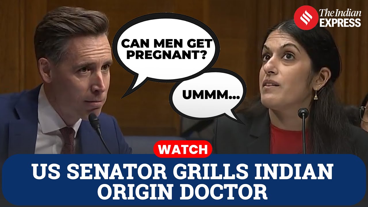 US Senate Hearing Explodes After Senator Questions Indian Origin Doctor ...