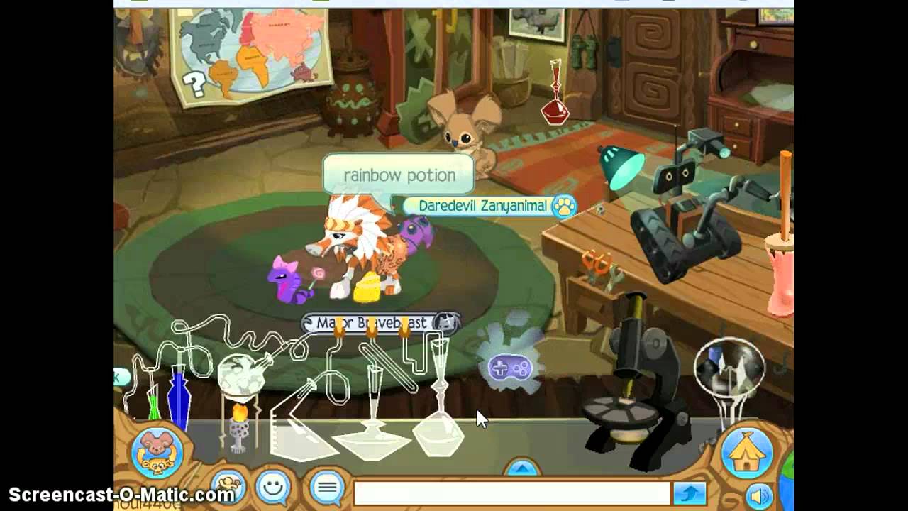Pretty Cool secrets on animal jam - YouTube