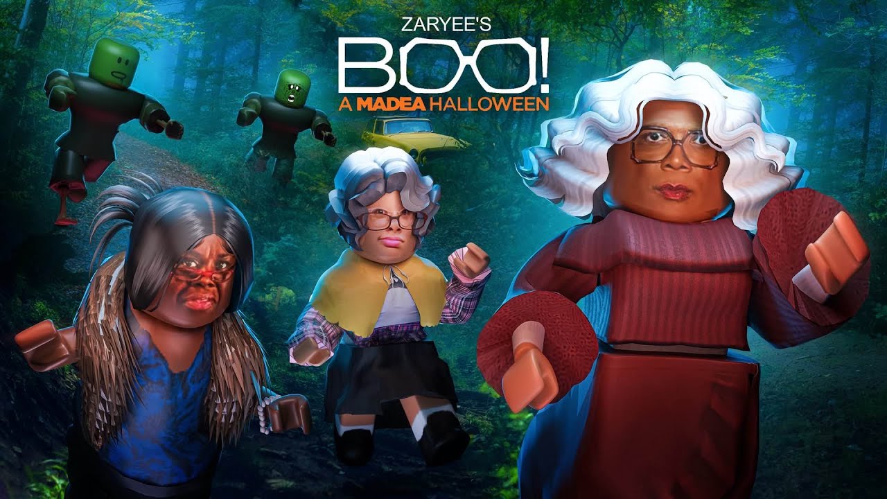 BOO! A Madea Halloween | Roblox Bloxburg Movie - YouTube