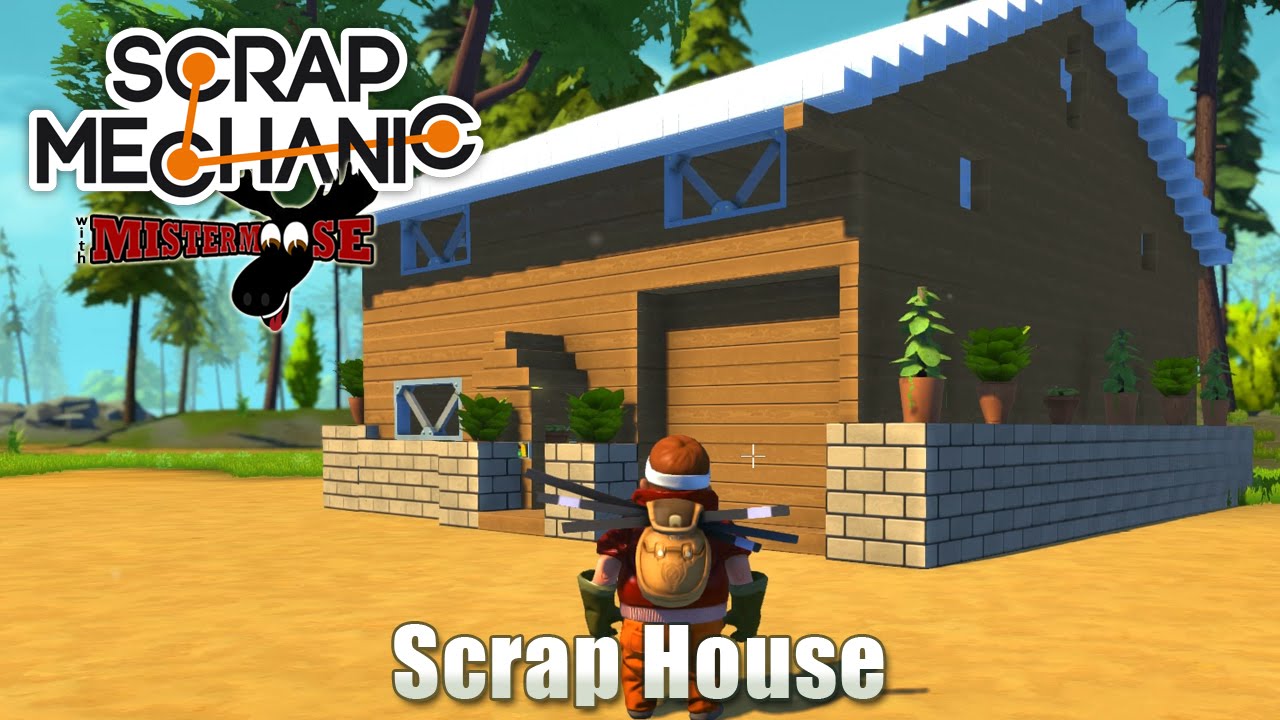 Scrap Mechanic - Ep. 2 - A New Home - YouTube