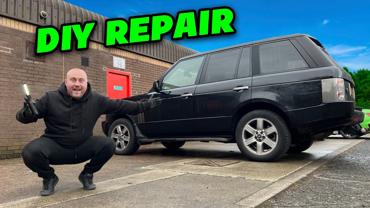 WE SAVED £££'S DIY REPAIRING OUR OLD HIGH MILEAGE RANGE ROVER - YouTube