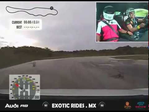 Exotic Rides Cancun MX (audi R8) - YouTube