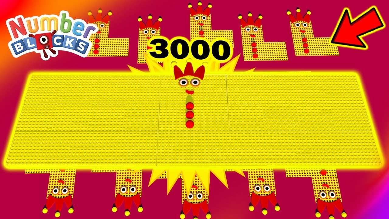 NUMBERBLOCKS PUZZLE Tetris Game 3000 Mathlink ASMR RAIN ONLY ...