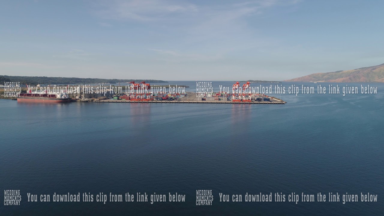Sea cargo port. Luzon, Subic Bay. - YouTube