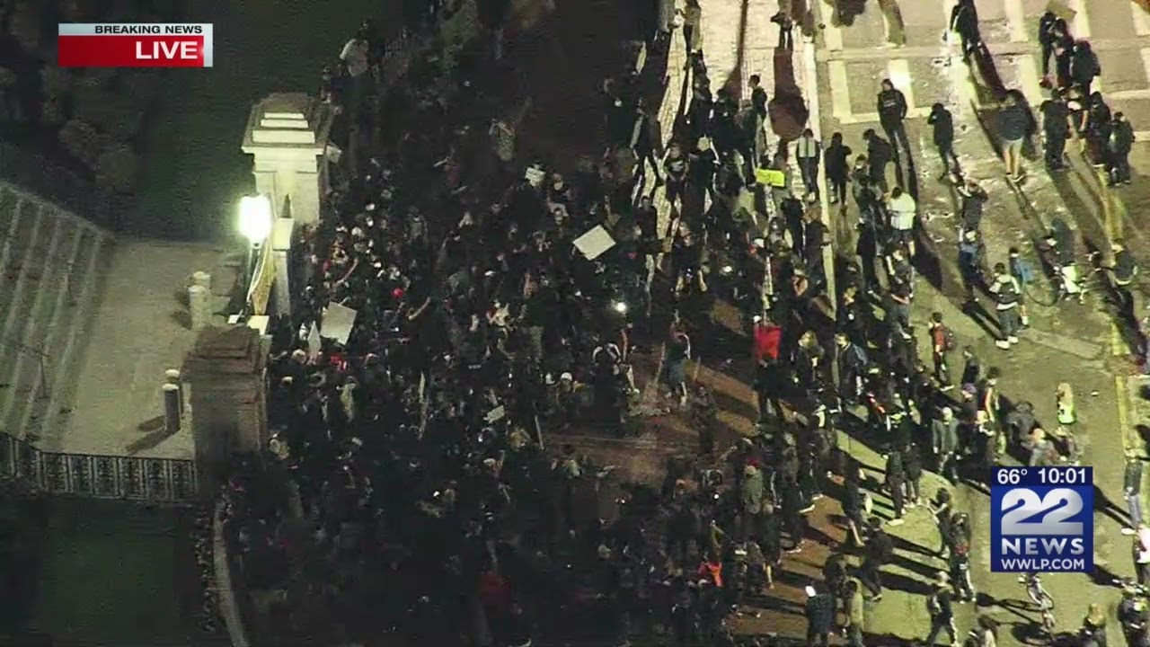 Thousands protest police brutality, racism in Boston and Brockton - YouTube