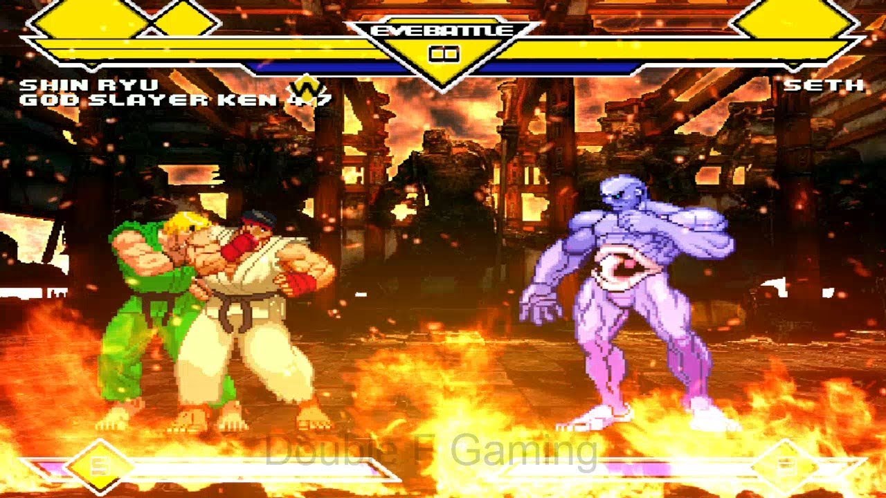 [Street Fighter Mugen] ShinRyu & God Ken - YouTube