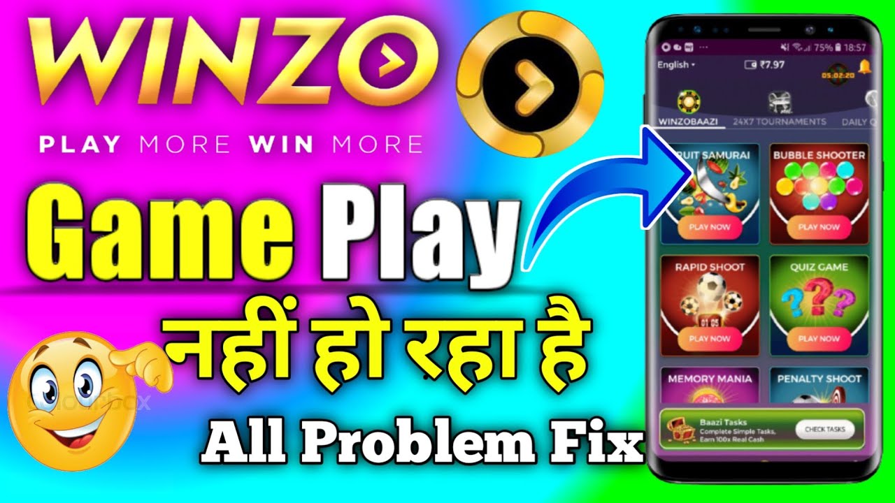 Winzo Game Start Nahi Ho Raha Hai | Winzo Game Not Starting Problem In ...