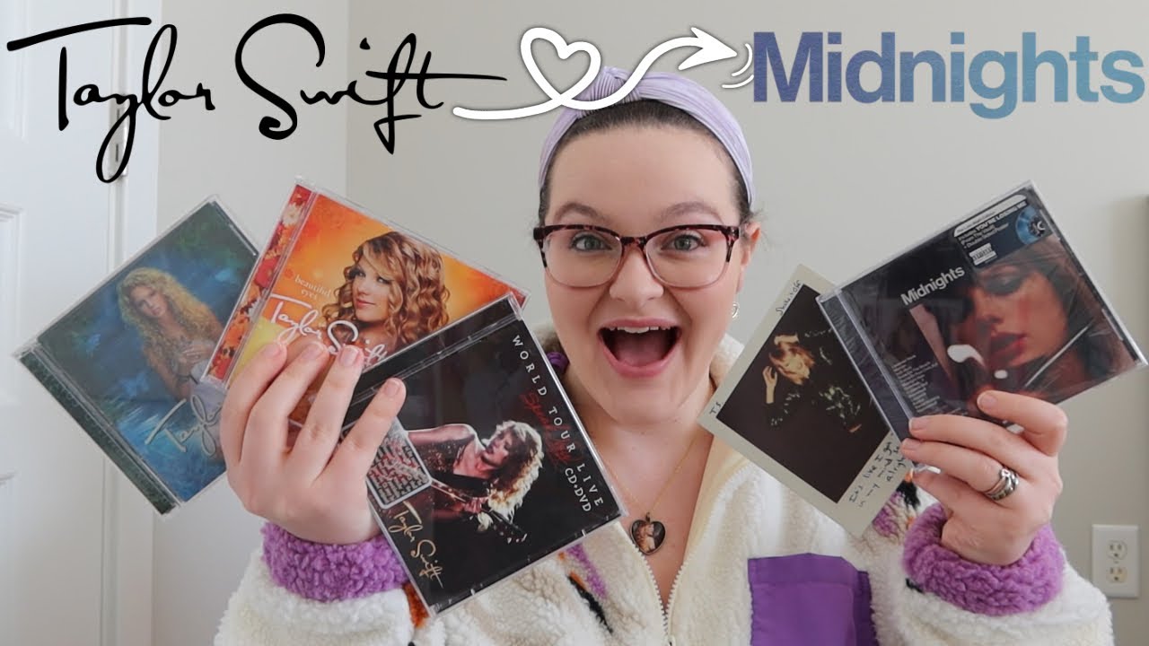 MY TAYLOR SWIFT CD COLLECTION *IN ERAS ORDER* - YouTube
