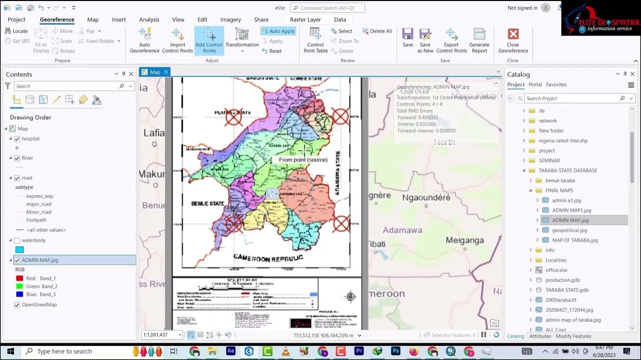 Master Georeferencing on ArcGIS Pro: Unlock the Power of Spatial Data ...