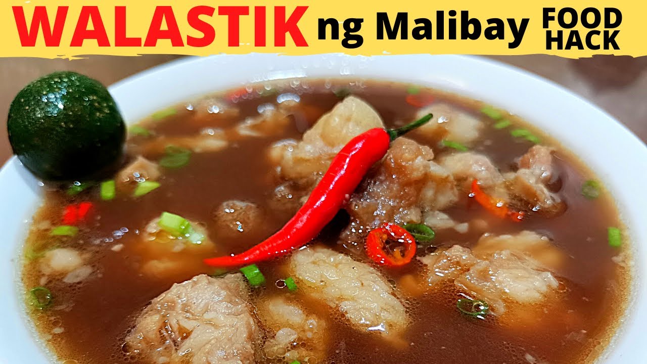 WALASTIK | MALIBAY, Pasay Original | Street Food Hack | Pinoy PARES ...