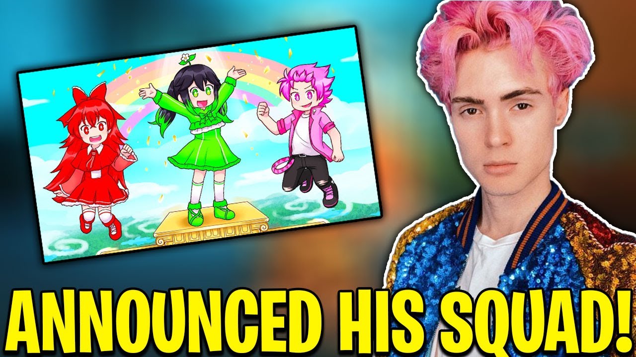 Zachary Zaxor just announced his *NEW* OFFICIAL Squad! - YouTube