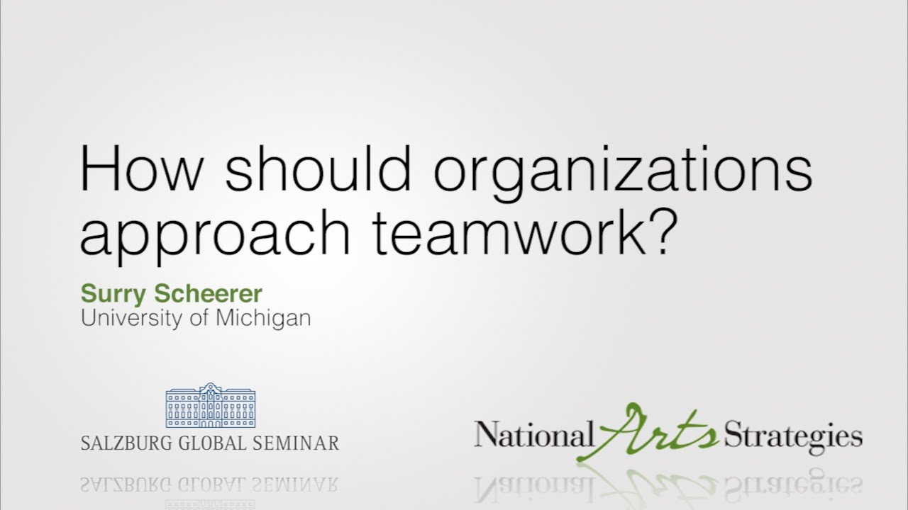 How should organizations approach teamwork? - YouTube