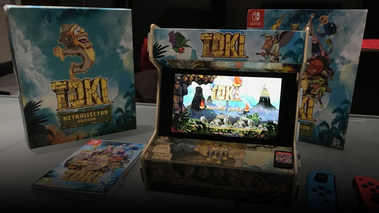 Unboxing de Toki Retrollector Edition sur Nintendo Switch - YouTube
