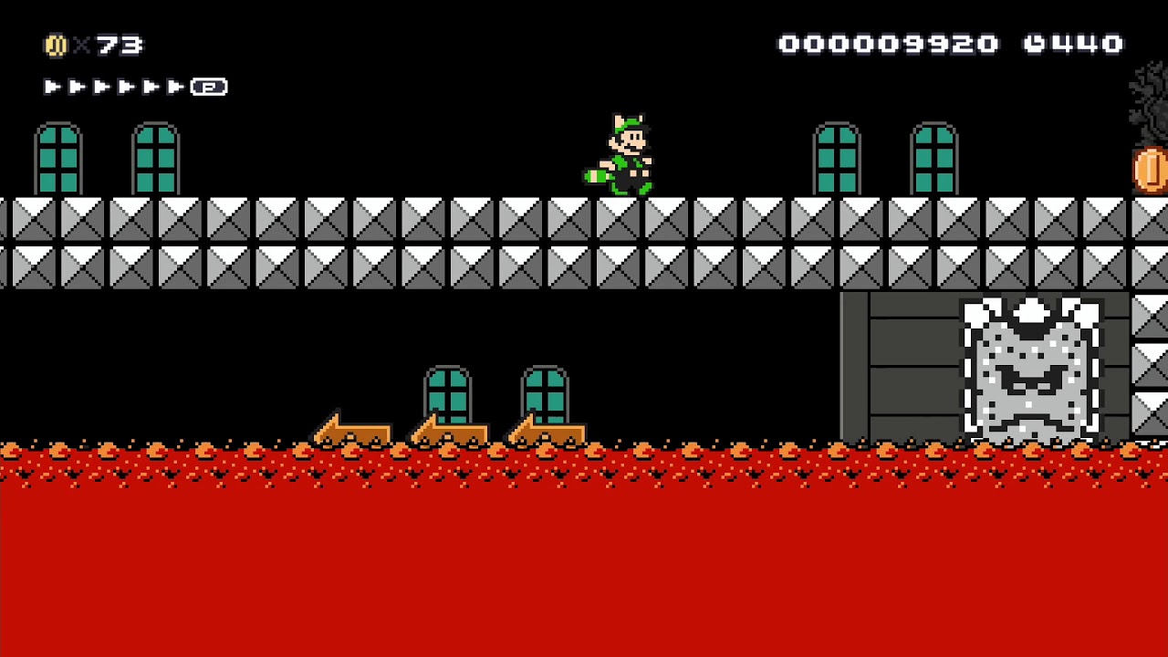 Savage Stronghold by NOSTALG1A 🍄 Super Mario Maker 2 #adb 😶 No ...