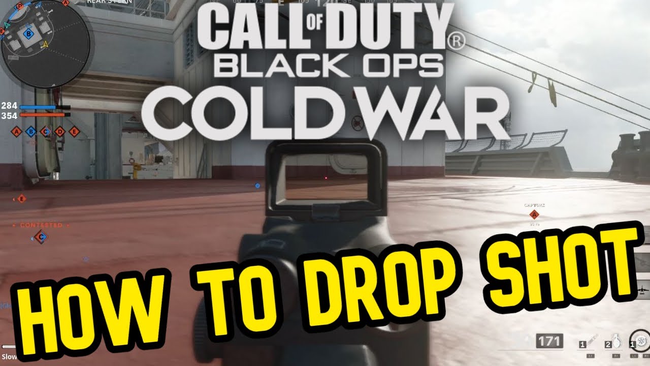 How to Drop Shot in Call of Duty Cold War Beta - YouTube