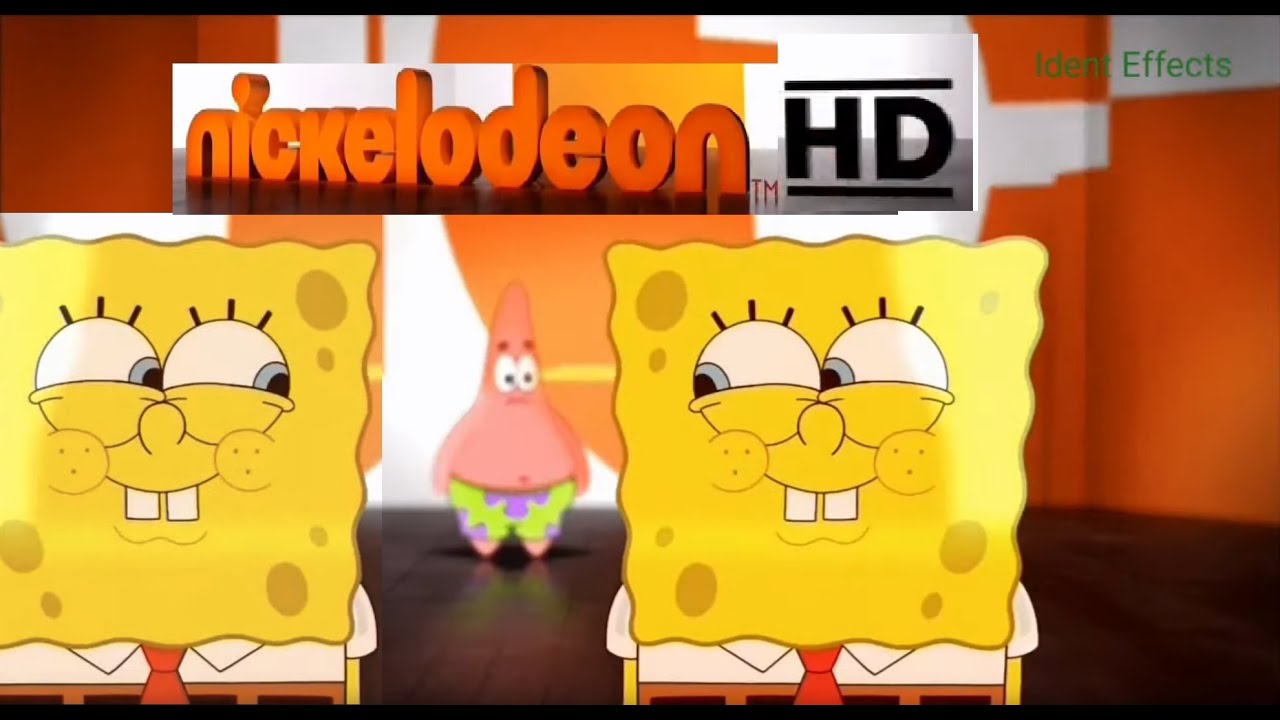 Nickelodeon HD SpongeBob Surprise Logo Ident Effects - YouTube