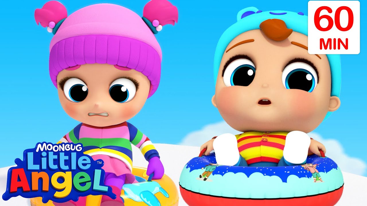 Summer And Winter | Little Angel 1 HR | Moonbug Kids - Fun Stories and ...