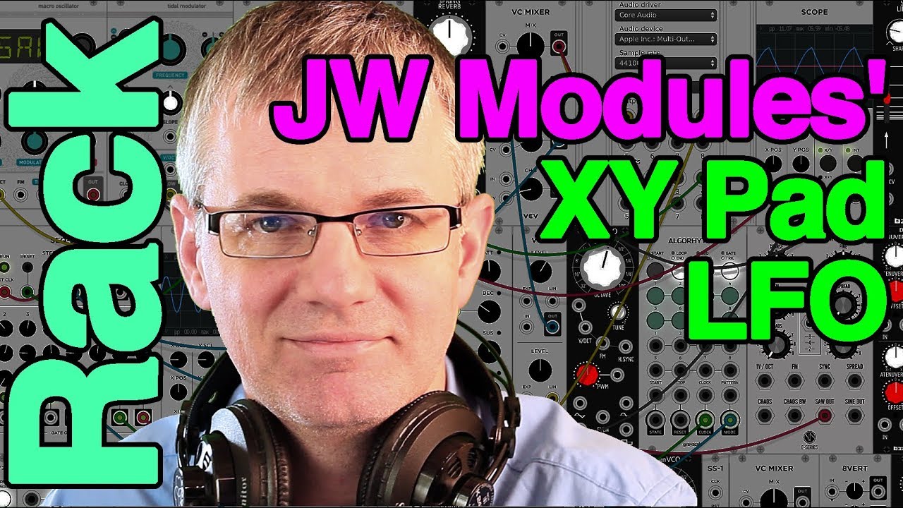 Tutorial - XY Pad LFO module by JW Modules for VCV Rack - YouTube