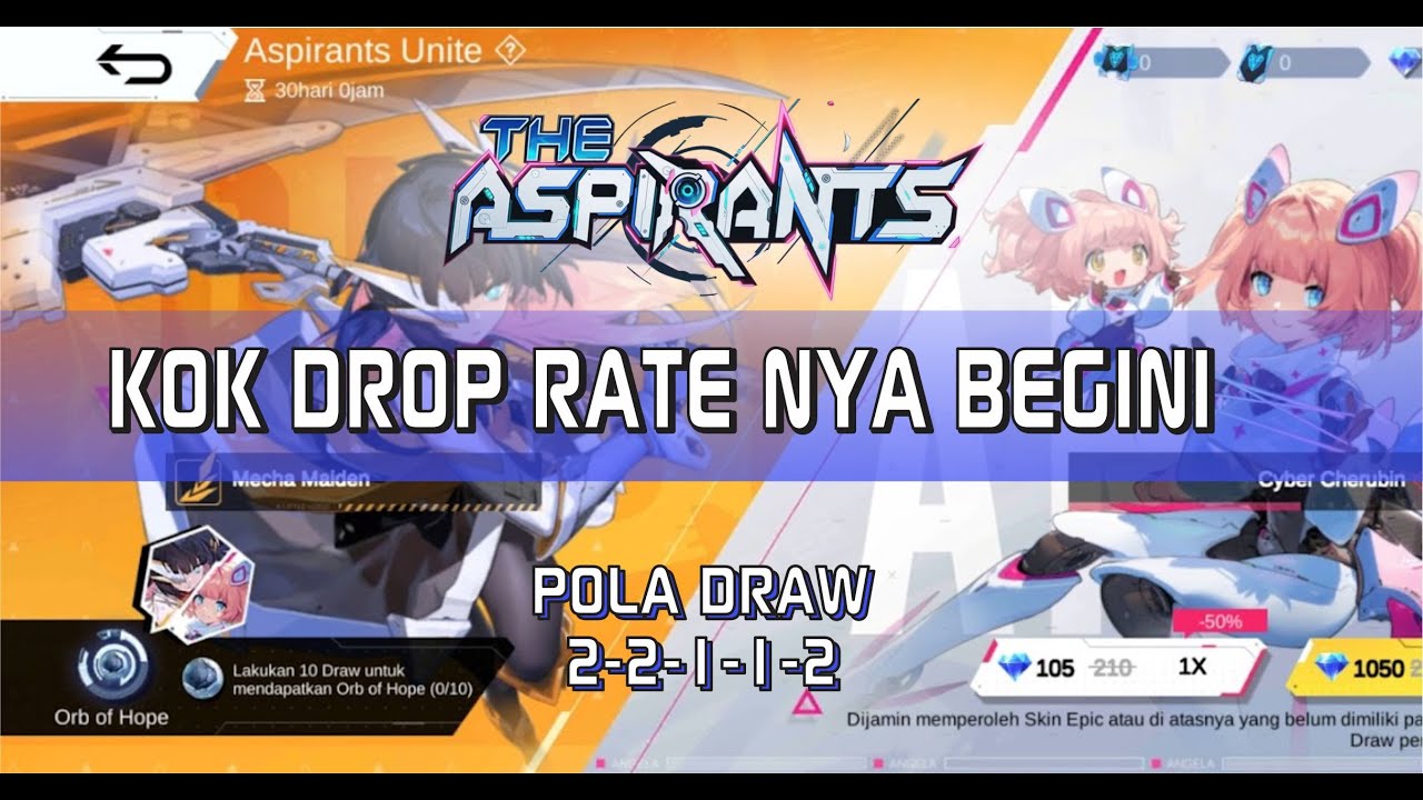 GACHA ASPIRANT CUYYY | RUBY MECHA MAIDEN ASPIRANT SKIN - YouTube