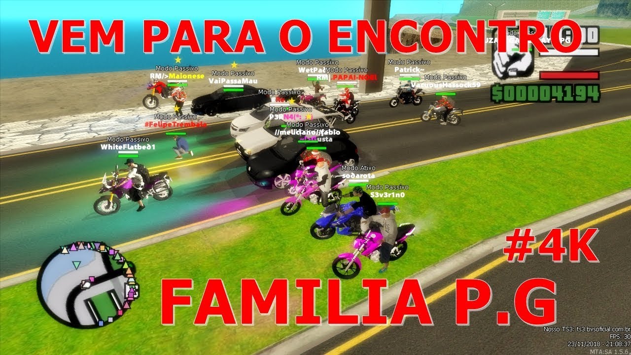 🔴GTA SAN MTA BRASIL# ROLE SEGUNDA (BRASILEIROS VOANDO BAIXO ) - YouTube