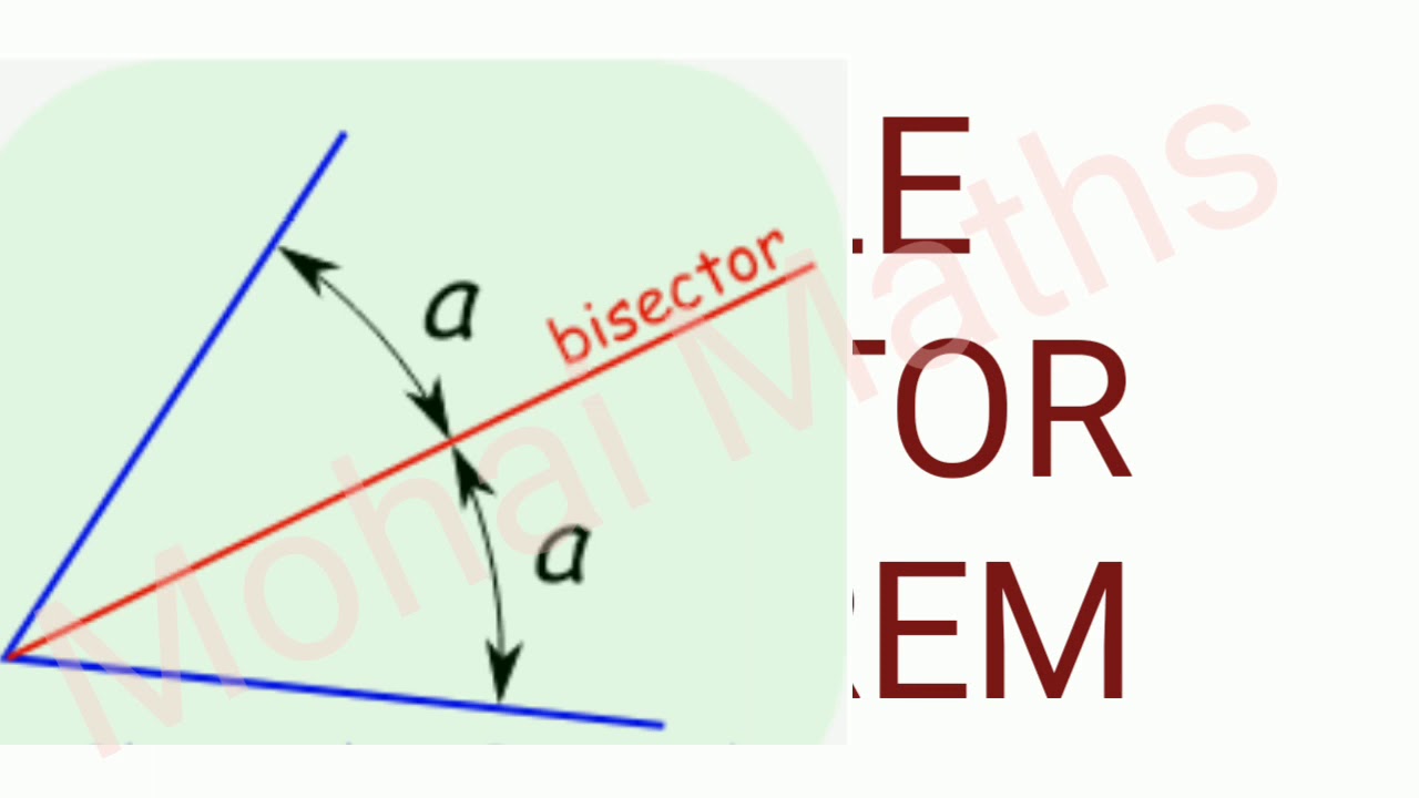 10 th maths//New syllabus// Angle bisector theorem// - YouTube