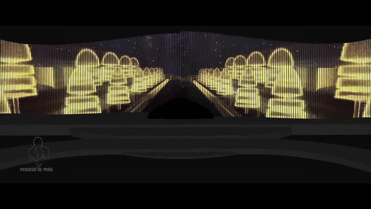 3D video mapping wedding in Madinat Jumeirah Arena Ballroom by Olivier ...