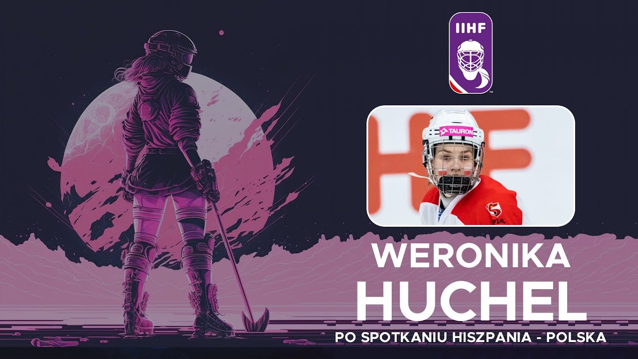 Weronika Huchel po meczu Hiszpania - Polska - YouTube