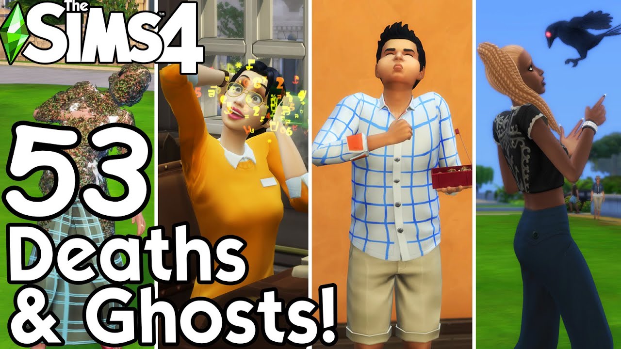 The Sims 4: Guide to ALL 53 DEATH TYPES and Ghost Abilities 2025 (up to ...