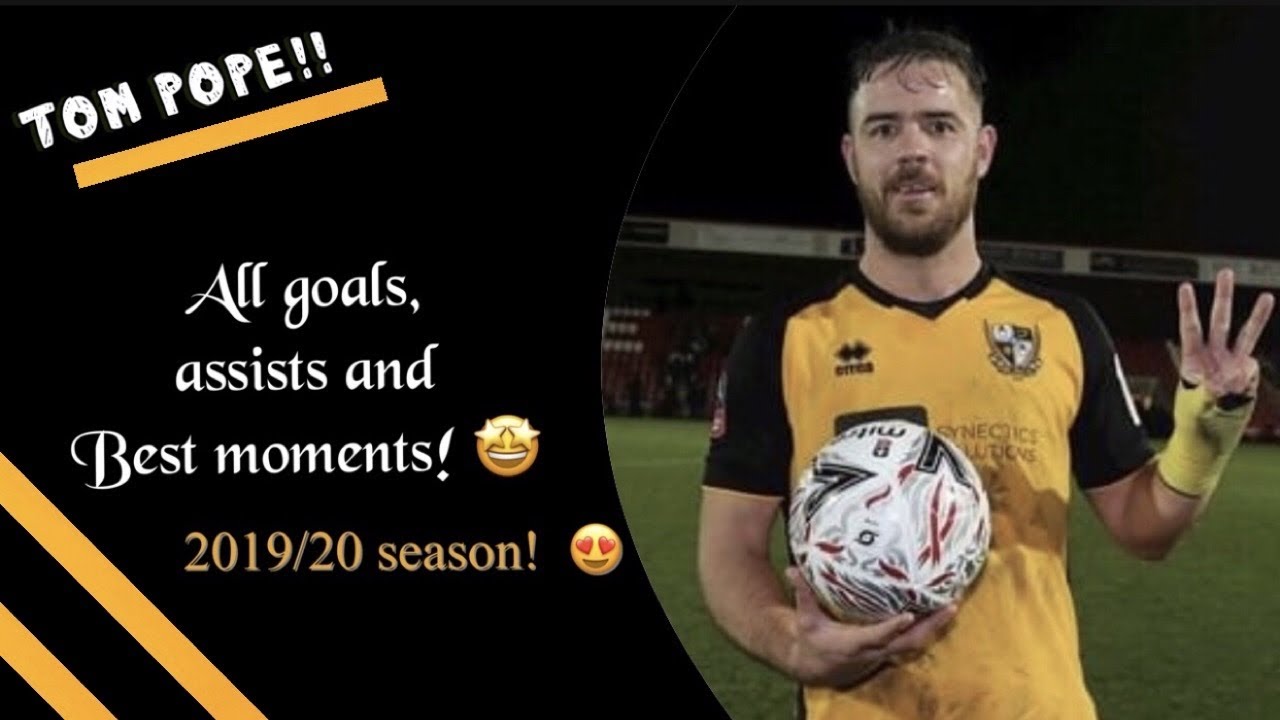 Tom Pope best moments! 2019/20 season! (Goals, assists etc!) 🙌🏻 - YouTube