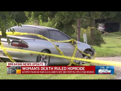 Woman who was found dead in Marshall County was stabbed to death
