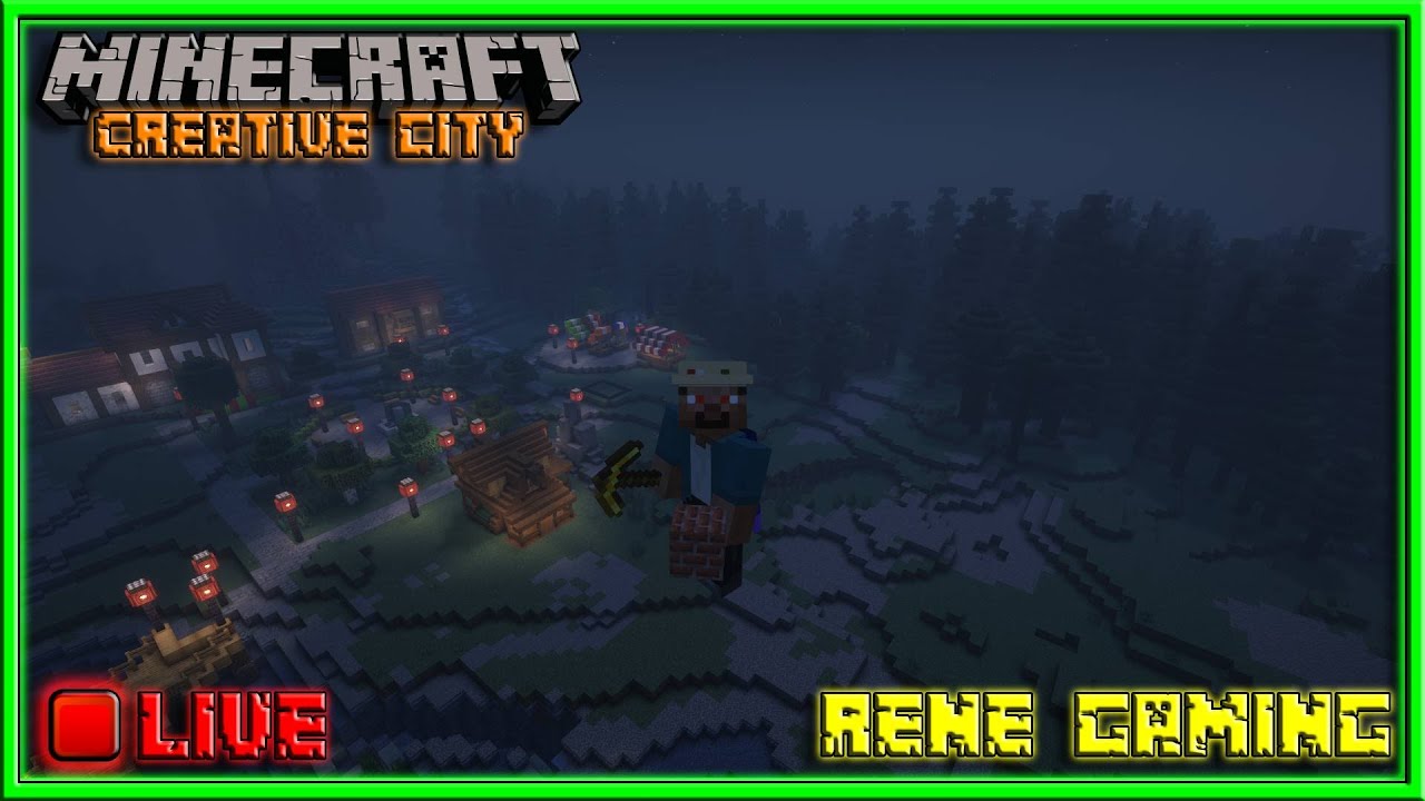Záznam ze Streamu | Minecraft: Creative City 3# [Panelák a Kostel] - 03 ...