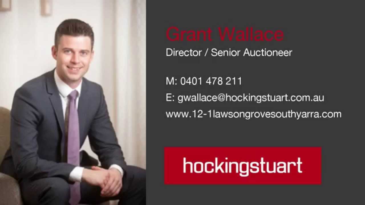 hockingstuart - South Yarra - 12/1 Lawson Grove - Grant Wallace - YouTube