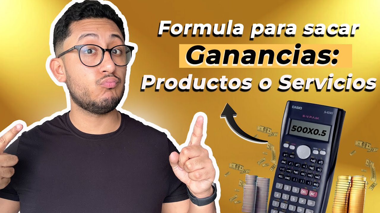 Cómo sacar la ganancia de un producto o servicio - FÓRMULA FÁCIL - YouTube