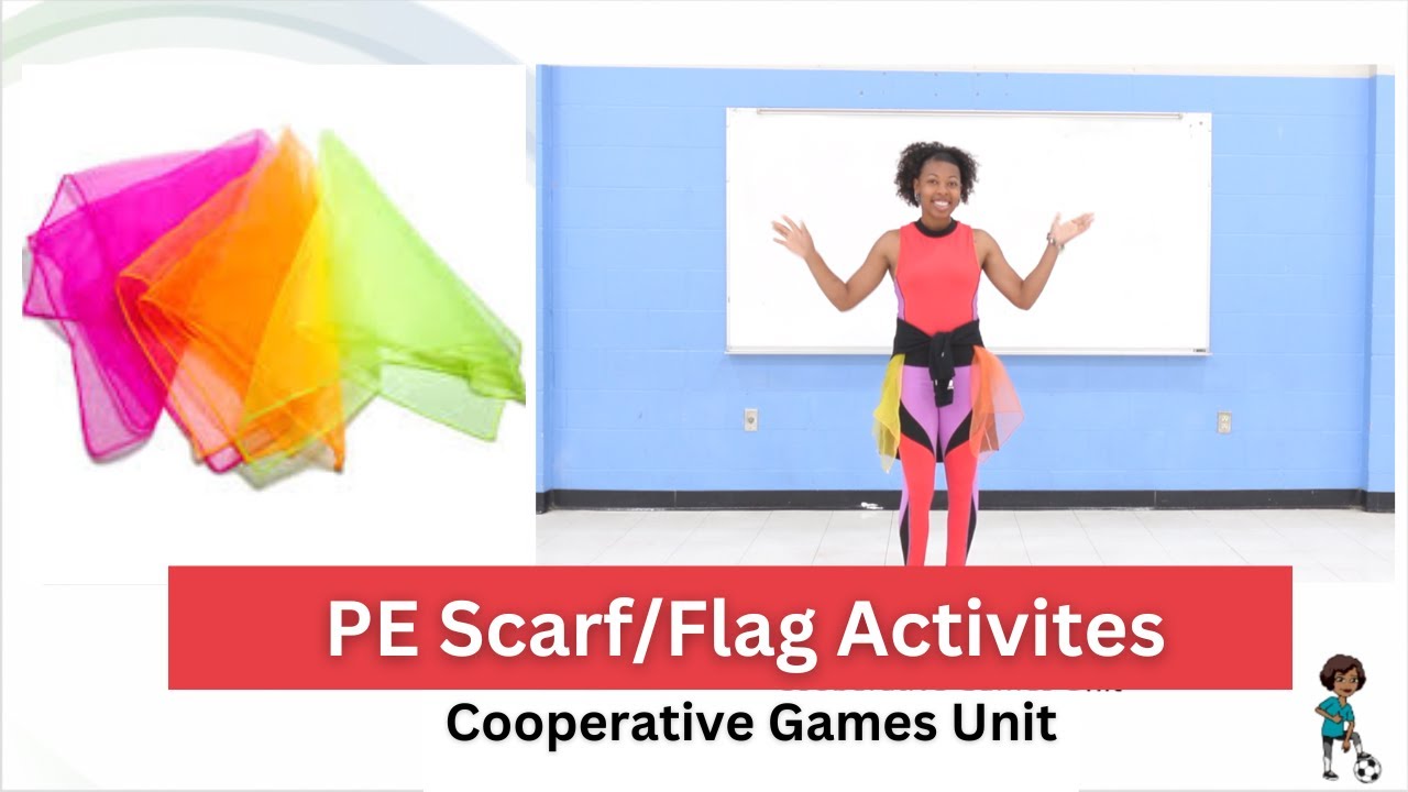 SOLO, PARTNER, & GROUP SCARF ACTIVITIES | PE Lesson Plan with Coach Fun ...