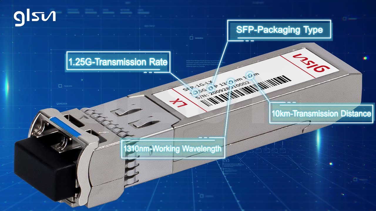 Know the Label Info of Optical Transceiver - YouTube