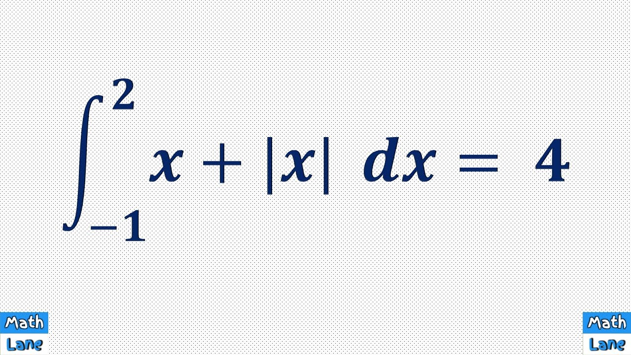 A Nice Integral - YouTube